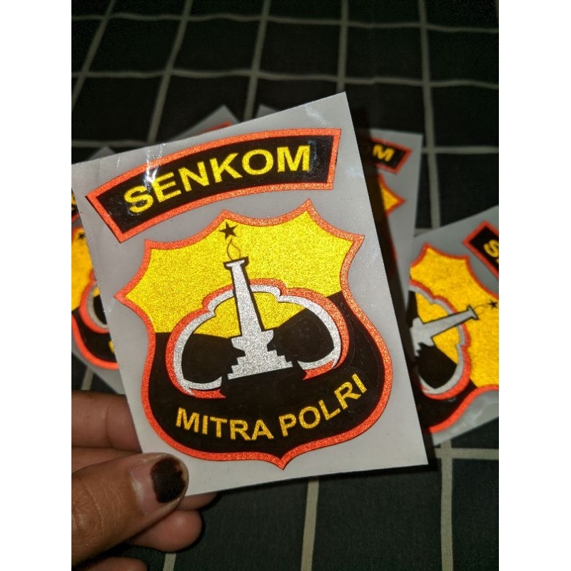 Jual STIKER LOGO SENKOM/STIKER LOGO/STIKER CUSTOM | Shopee Indonesia