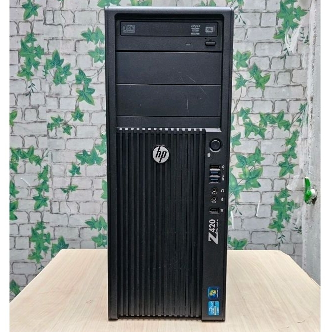 Jual PC SERVER HP Z420 TOWER XEON E5 1603 RAM 16GB HDD 500GB DVD MURAH ...