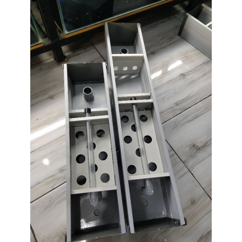 Jual FILTER TALANG PVC 40cm s/d 70cm top filter talang aquarium filter ...