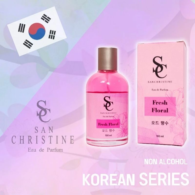 Jual SanChristine Eau De Parfum Korean Fresh Floral | Shopee Indonesia