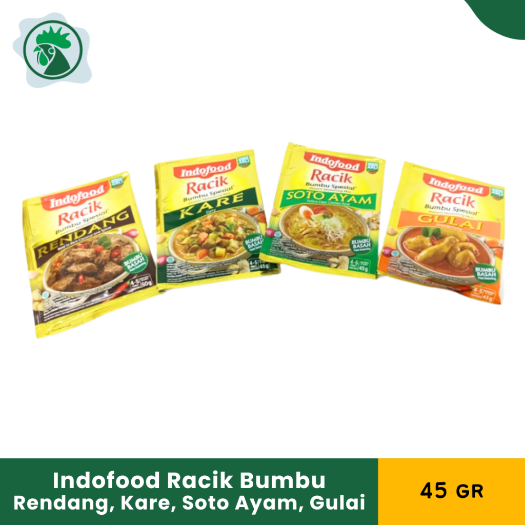 Jual Bumbu Racik Basah Spesial 50gr | Rendang Gulai Kare Soto Ayam ...