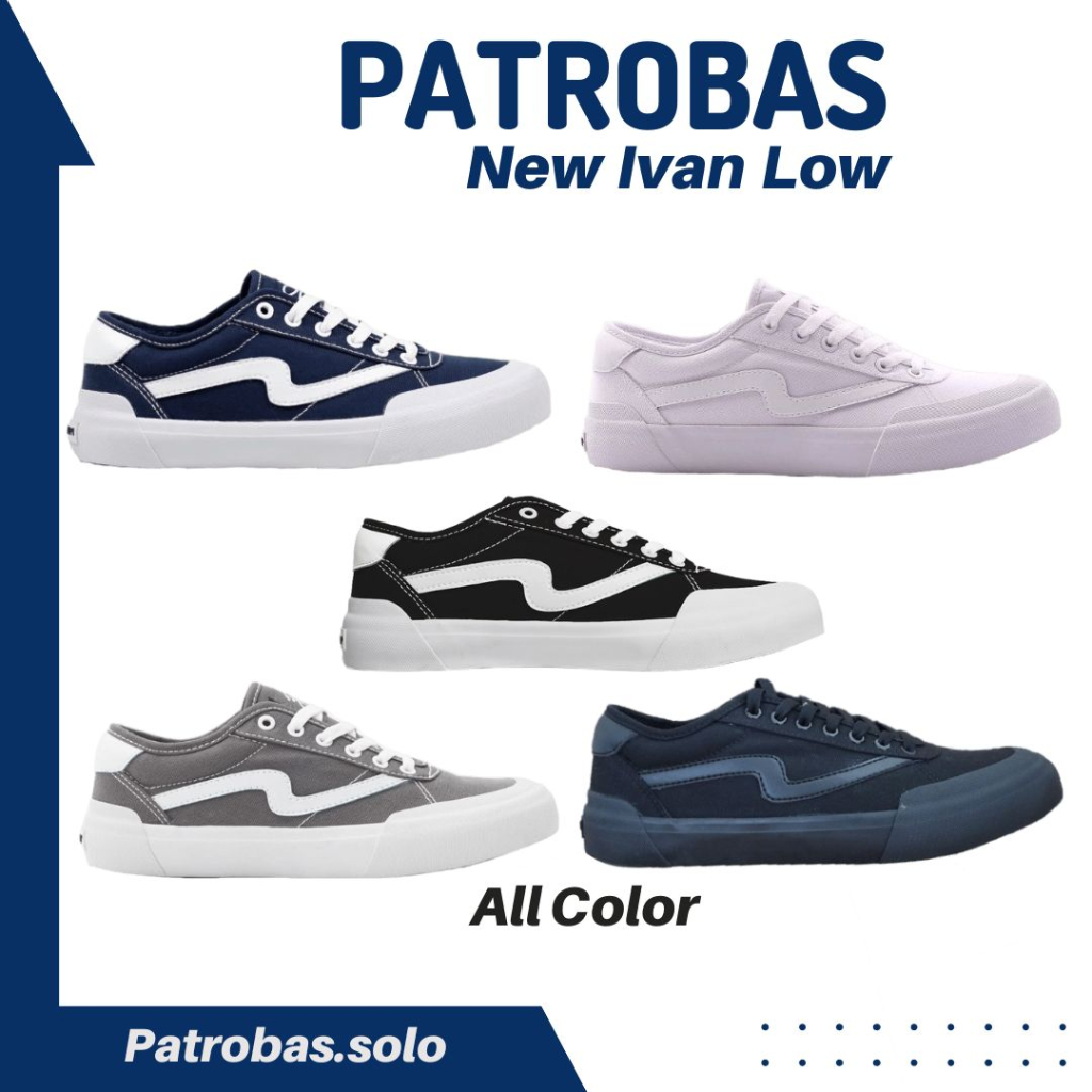 Jual Sepatu Patrobas New Ivan Low Original Patrobass Petrobas Warna ...