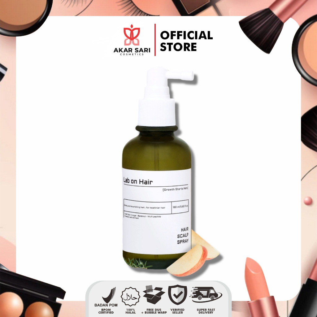 Jual LAB ON HAIR SCALP SPRAY - Tonik Rambut Spray Anti Rontok 160 ml ...