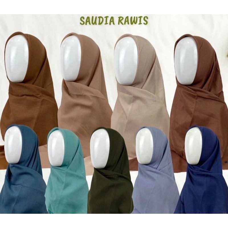 Jual SEGIEMPAT SAUDIA RAWIS ORIGINAL / JILBAB SEKOLAH SEGIEMPAT ...