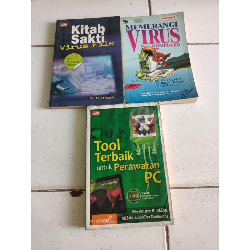Jual ori KITAB SAKTI VIRUS FILE , MEMERANGI VIRUS KOMPUTER ,TOOL ... Jual ori KITAB SAKTI VIRUS FILE , MEMERANGI VIRUS KOMPUTER ,TOOL ...