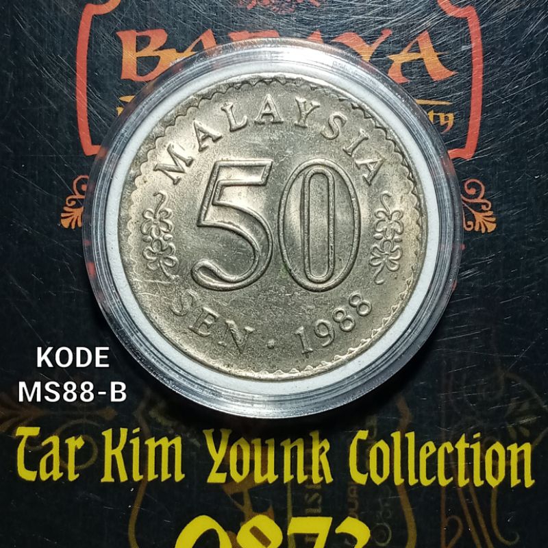 Jual Koleksi 50 Sen Koin Malaysia Seri Gedung Tahun 1988 Kode MS88-B | Shopee Indonesia