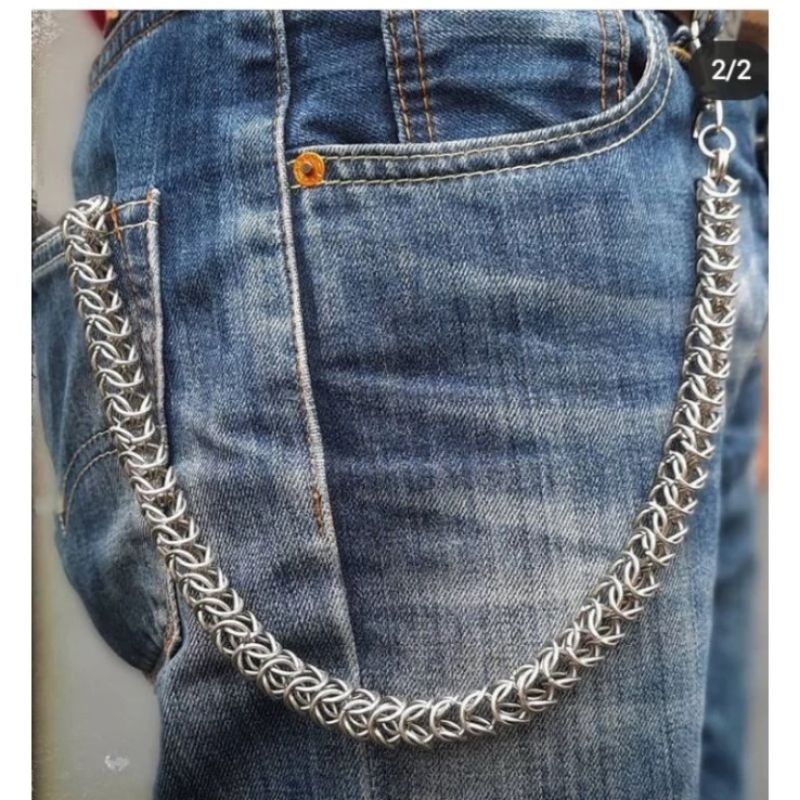 Jual RANTAI DOMPET STAINLESS STELL ANTI KARAT PRIA TERBARU | Shopee ...