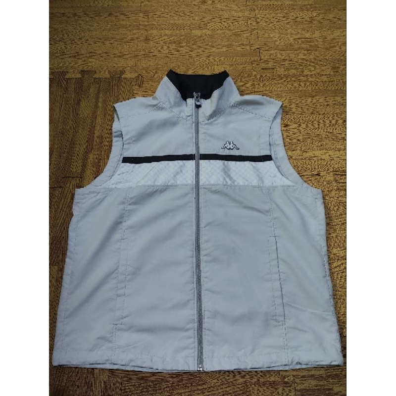 Jual Vest - Rompi Kappa Putih Tulang / LightGrey | Shopee Indonesia