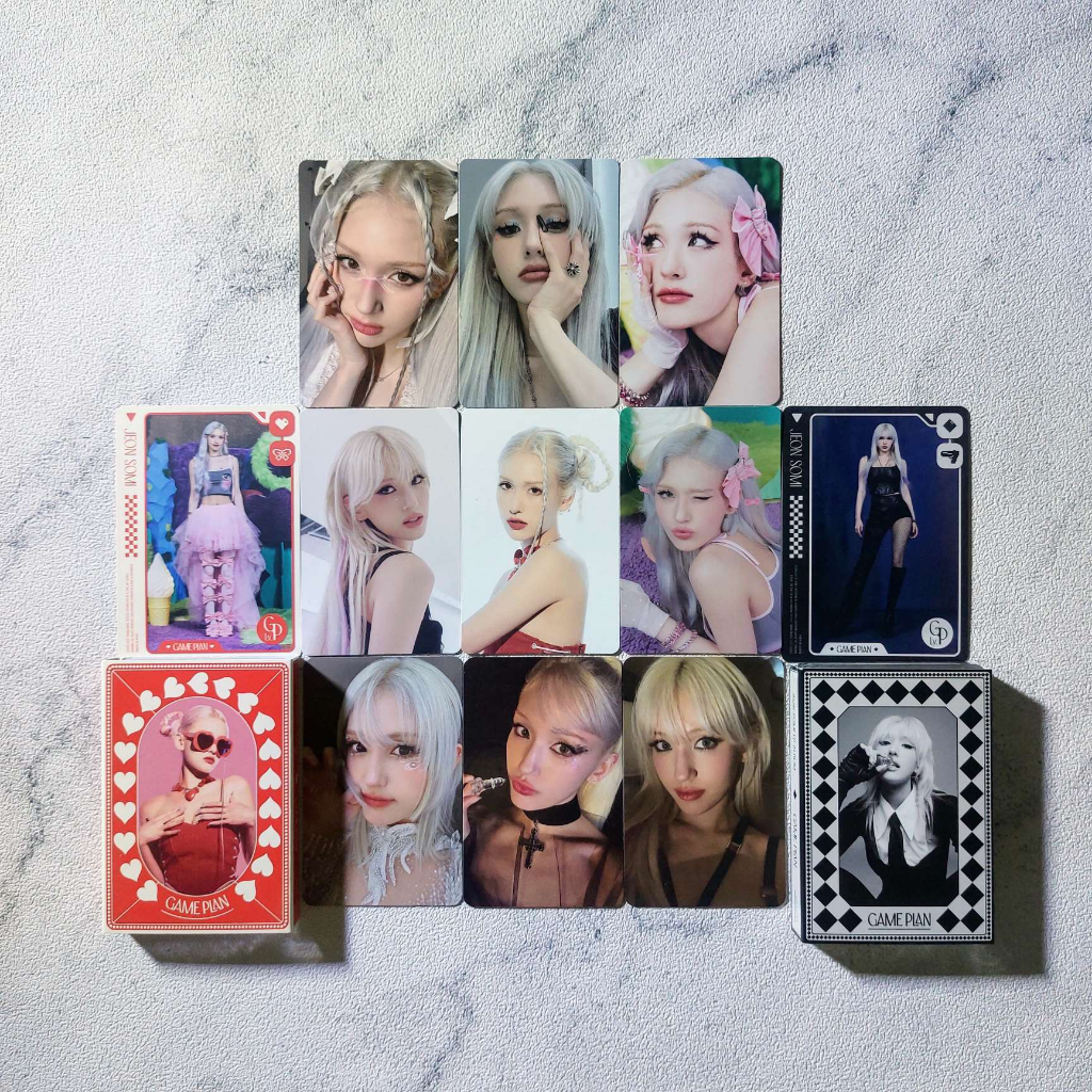 Jual PC Photocard Jeon Somi Game Plan Album Fast Forward POB YG Select ...