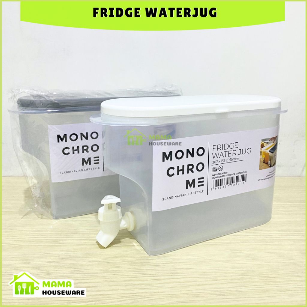 Jual Dispenser Kran Fridge Water Jug Monochrome / Tempat Air Minum ...