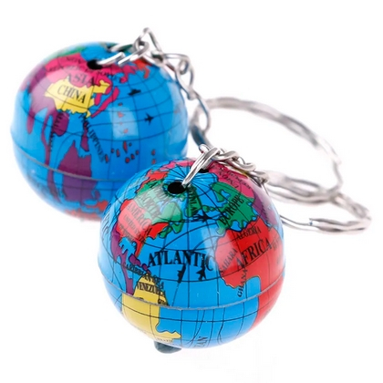 Jual Globe Keychain Mini Gantungan Kunci Globe Bumi | Shopee Indonesia