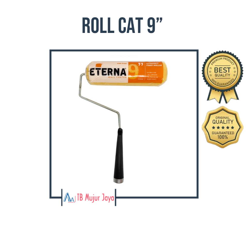 Jual Roll Kuas Cat 9 inch / Bulu Kuas Cat Besar | Shopee Indonesia