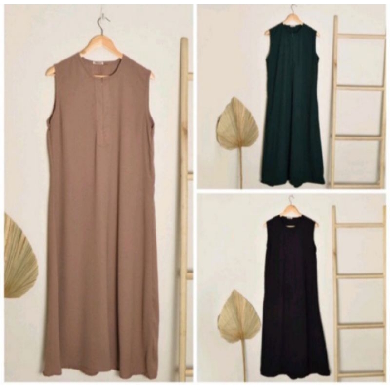 Jual Inner Dress Busui Resleting depan/Resleting belakang | Shopee ...