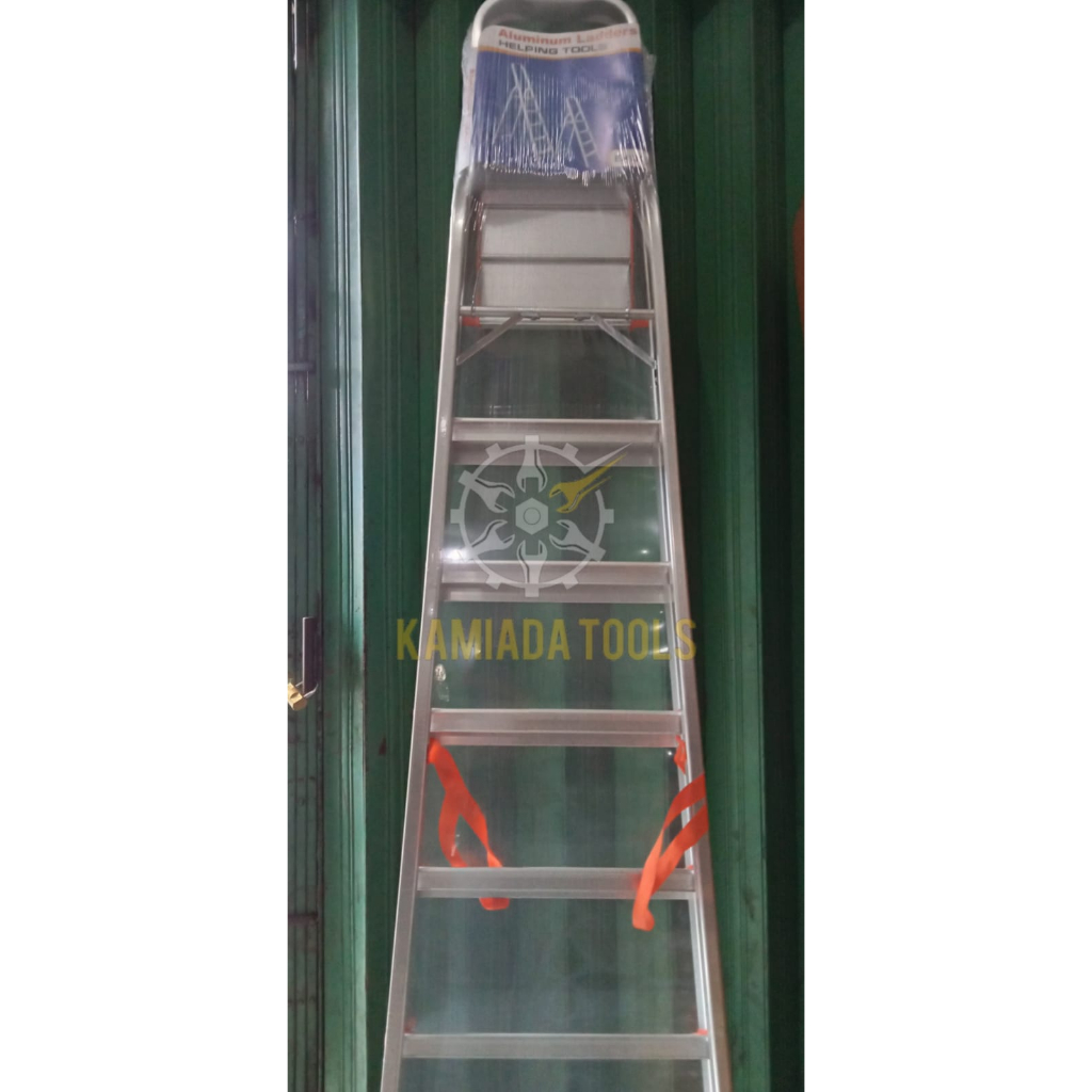 Jual Tangga Lipat Aluminium 8 Step/Tangga 8 Step BLACKFOOT | Shopee ...