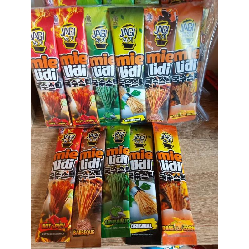 Jual Mie Lidi Jagi 1 Pak Jajan Anak Sehat Non MSG Halal Untuk Jualan ...