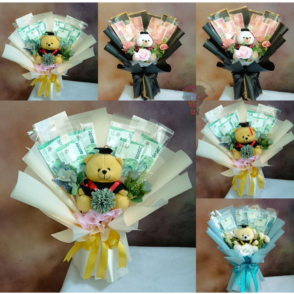 Jual BUKET UANG BONEKA WISUDA / GIFT BOX BONEKA UANG WISUDA / HADIAH ...