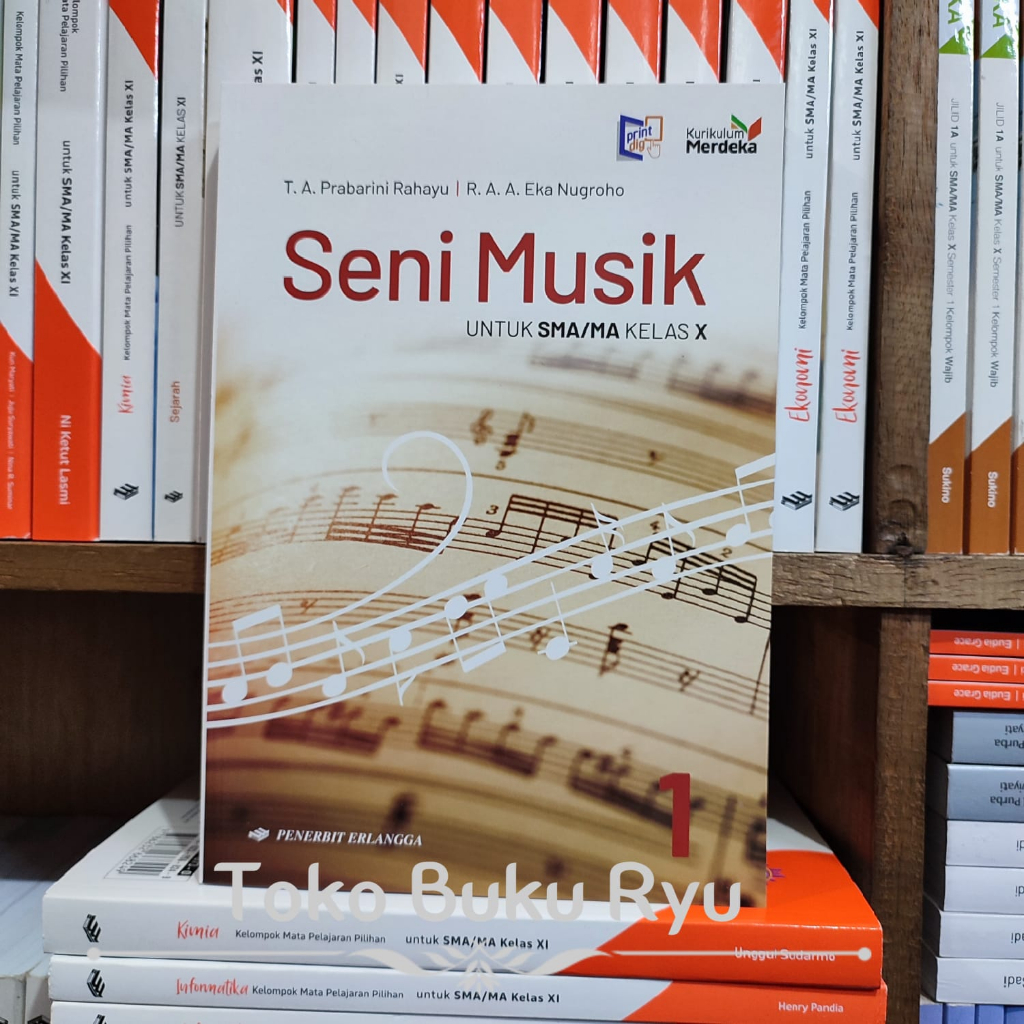 Jual Buku Seni Musik Kelas 10 SMA Kurikulum Merdeka Erlangga | Shopee ...