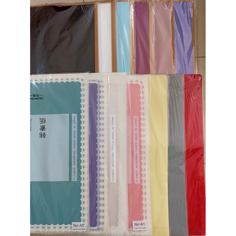 Jual kertas bucket / kertas celo 1pack isi 20 | Shopee Indonesia