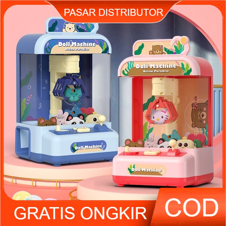 Jual Mainan Anak Claw MACHINE Mesin Tangkap Boneka Mesin Capit | Shopee ...