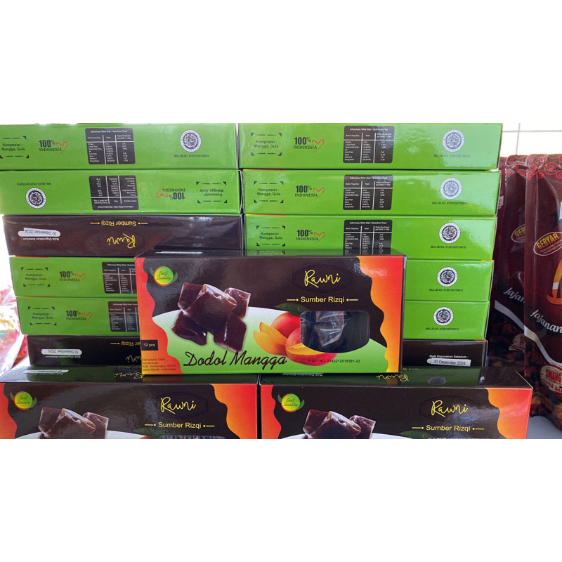 Jual Dodol Mangga Asli Indramayu Isi 12pc Shopee Indonesia