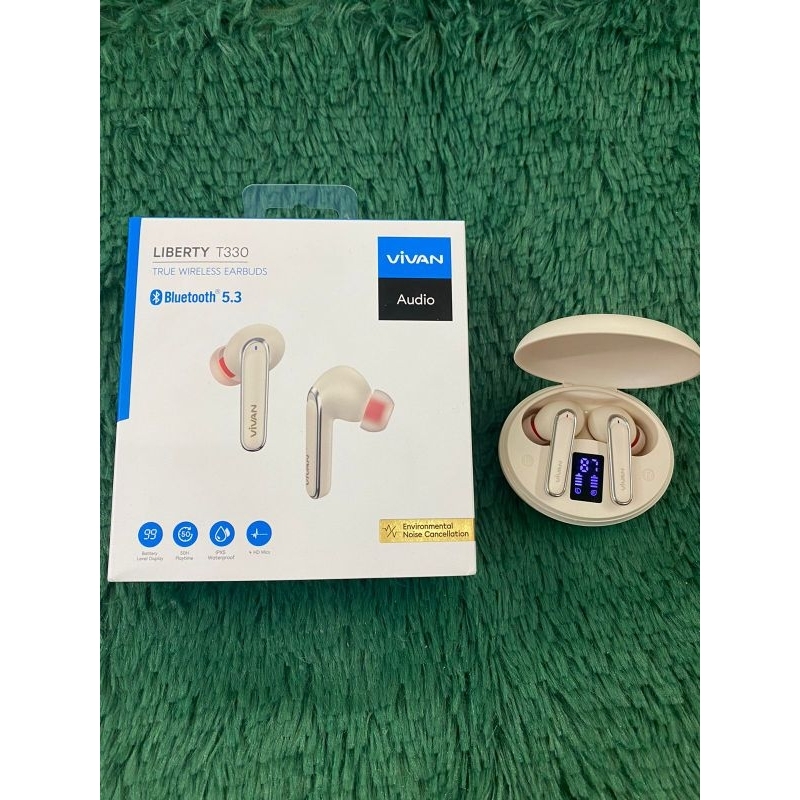 Jual VIVAN TWS LIBERTY T330 DUAL ENC HEADSET BLUETOOTH 5.3 EARBUDS 50 ...