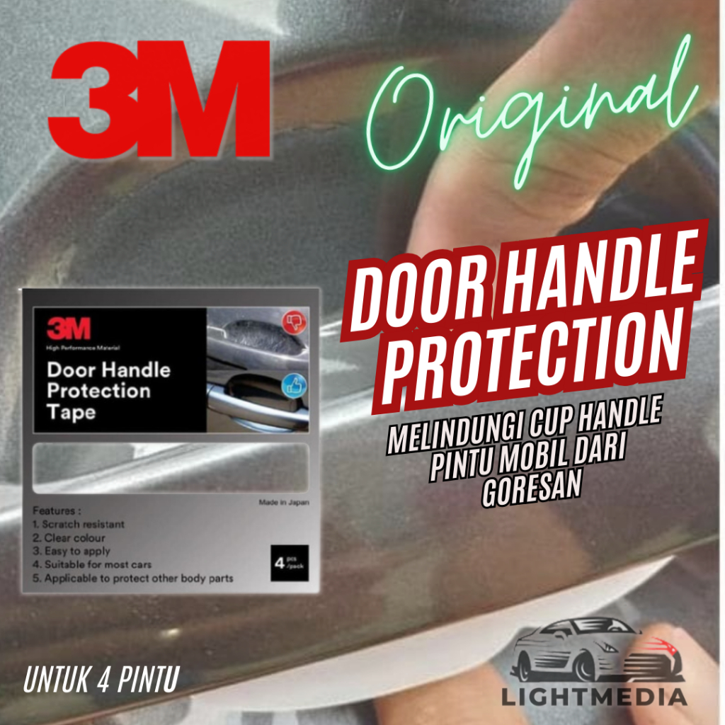 Jual Door Handle Protection 3M / Door handle Protector / Anti Gores ...
