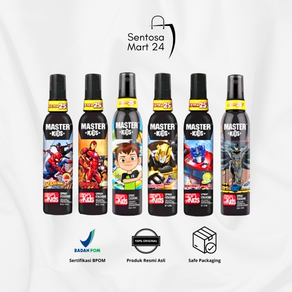 Jual Master Kids Spray Cologne 100 ml | Shopee Indonesia