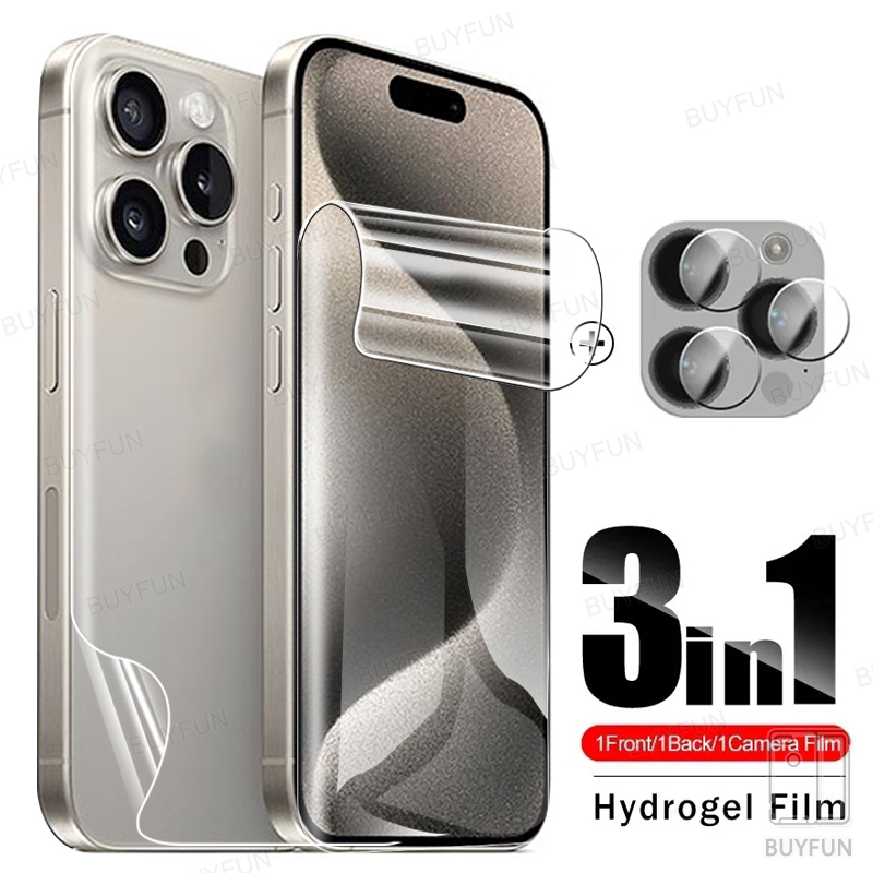 Jual Pelindung Layar Clear Bening dan Matte Komptibel Untuk Iphone 15 ...
