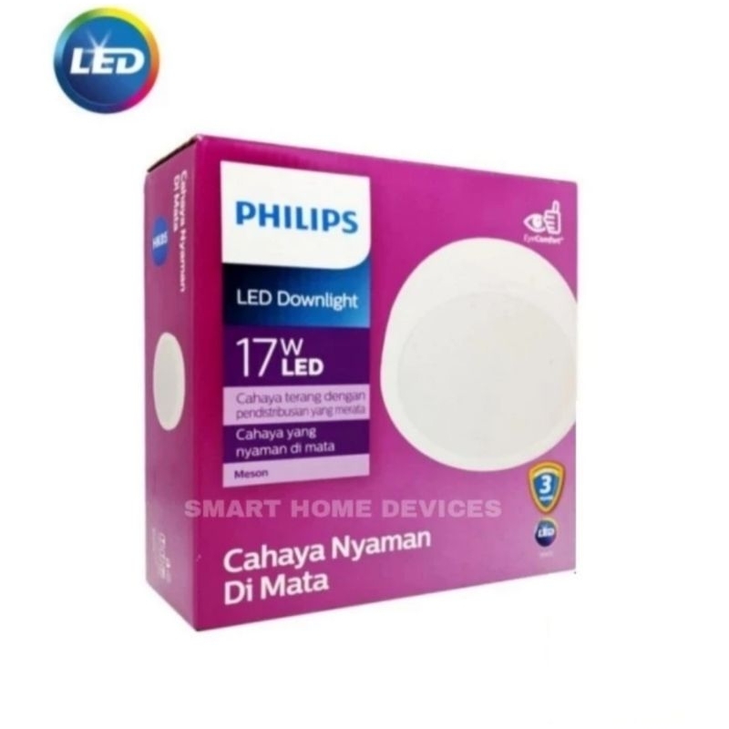 Jual Lampu LED Downlight Outbow Panel Bulat PHILIPS MESON 17 Watt 24 ...