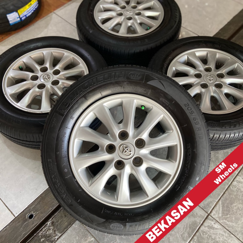 Jual (4pc) Velg Bekas R15 Innova V Luxury. velg bekas Semarang. toko ...