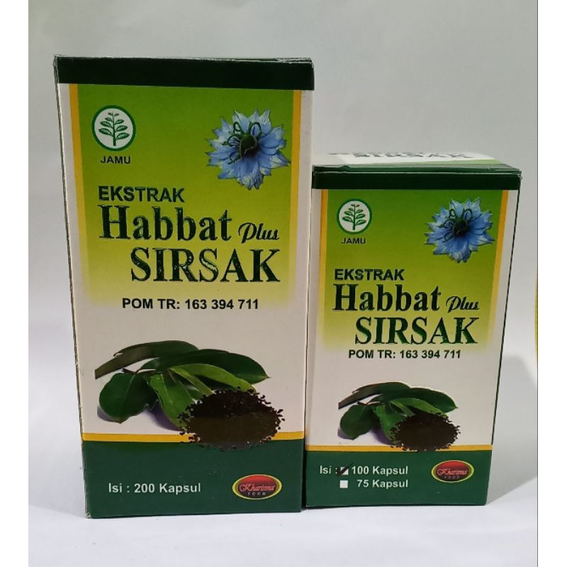 Jual EXTRAK Habbat Plus SIRSAK | Shopee Indonesia