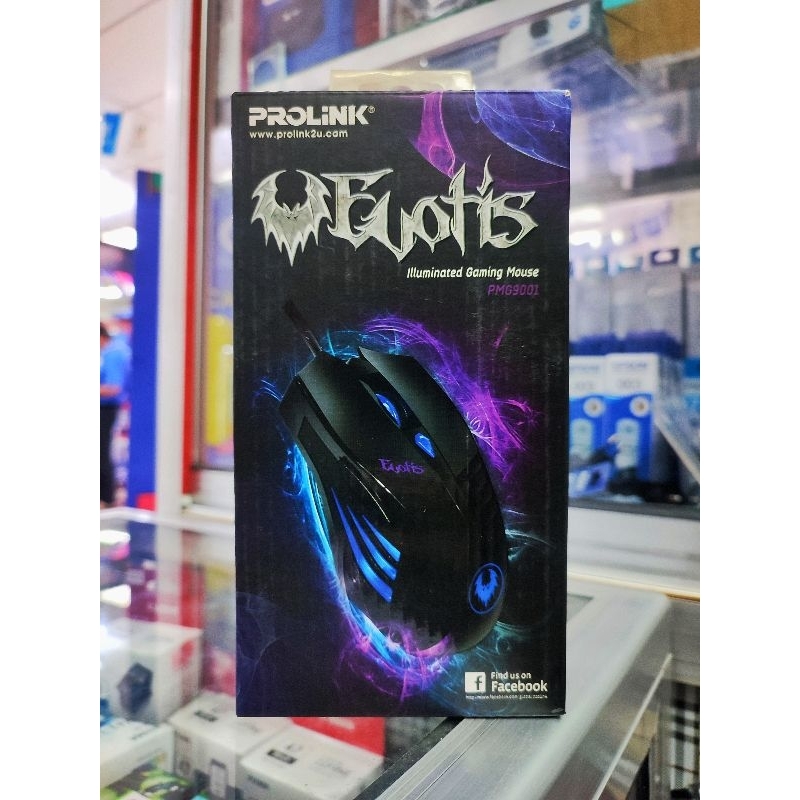 Jual MOUSE GAMING PROLINK EVOTIS PMG9001 2400 DPI ( not logitech ) | Shopee Indonesia