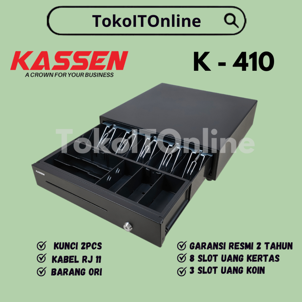 Jual Kassen K410 Cash Drawer Besar LACI UANG KASIR 8K3C KASSEN K-410 ... Jual Kassen K410 Cash Drawer Besar LACI UANG KASIR 8K3C KASSEN K-410 ...