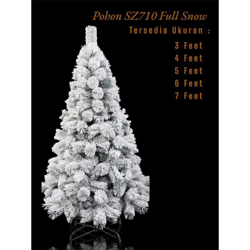 Jual Pohon Natal Full Snow Polos 180cm - Pohon Natal Impor | Shopee ...