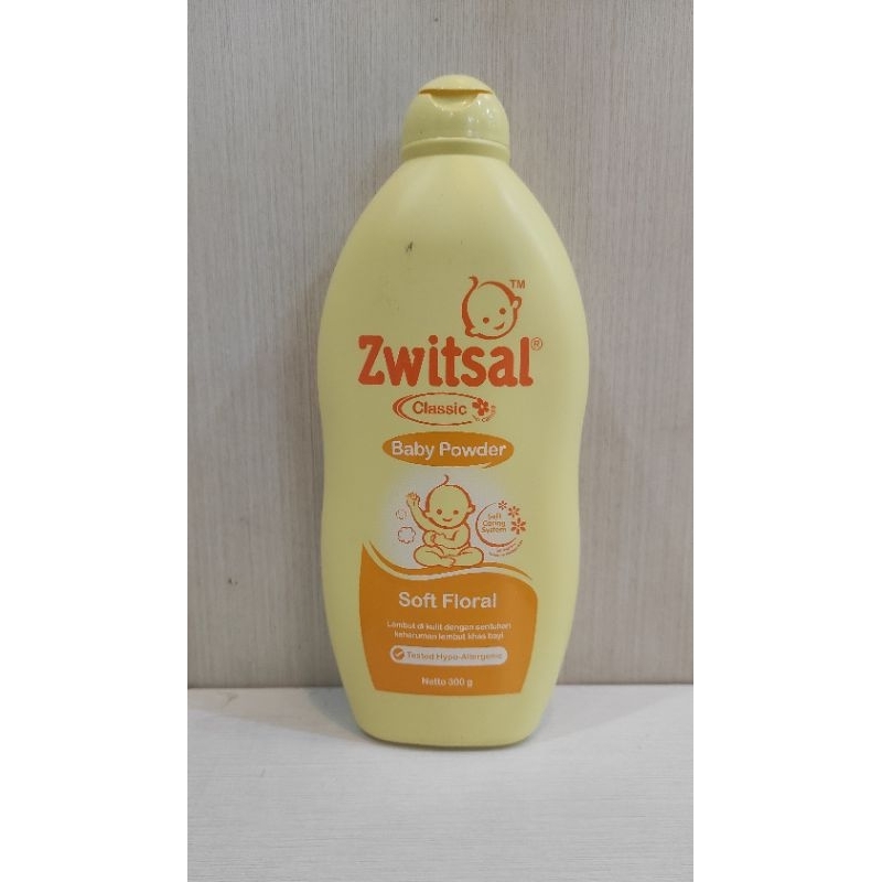 Jual Zwitsal Classic Baby Powder Soft Floral 300 g (843022) | Shopee ...