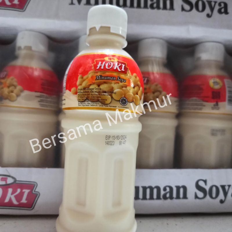 Jual Susu Soya Hoki 1 kardus (24btl x 320ml) | Shopee Indonesia