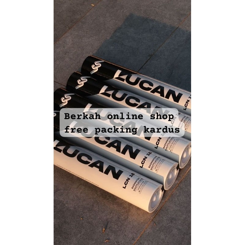 Jual Shuttlecock Lucan original kok lucan kok badminton kok 3in1 kok ...
