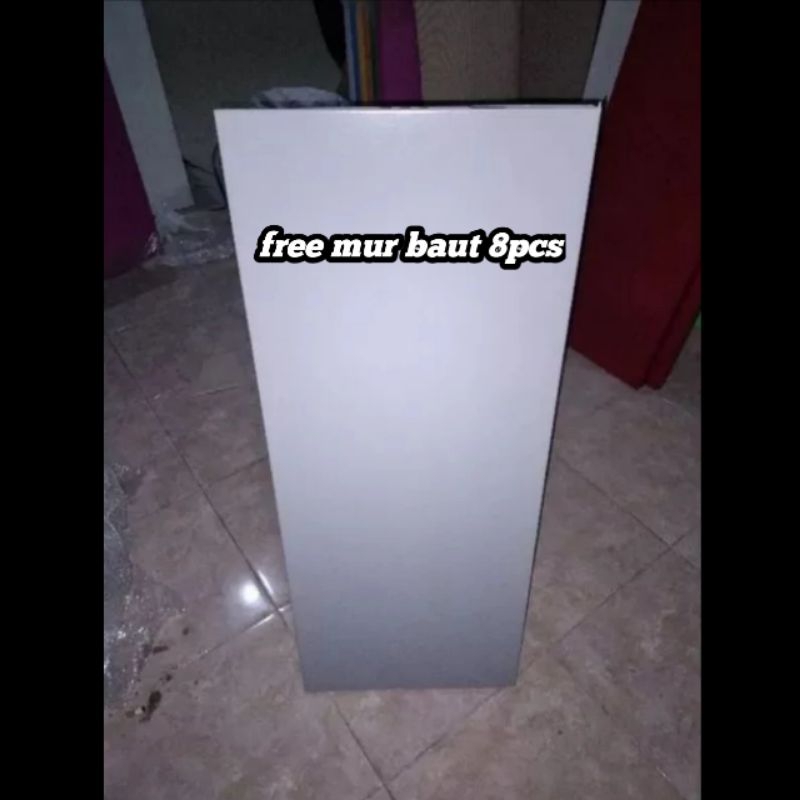 Jual hambalan/selving rak besi uk, 40x100 bahan tebal fre mur baut 8pcs ...