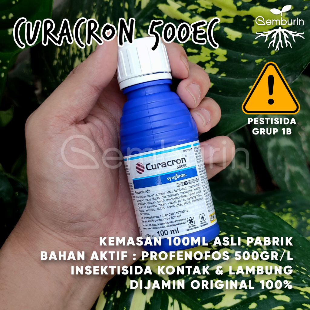 Jual Curacron 500 EC Kemasan 100 ml Asli Pabrik / Insektisida ...