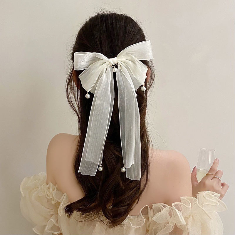 Jual Pinky Row - Natsume Organza Korean Hair Clip - Jepit Jepitan ...