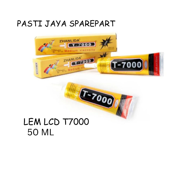Jual LEM LCD TOUCHSCREEN T-7000 WARNA HITAM LEM ORIGINAL & SERBAGUNA | Shopee Indonesia