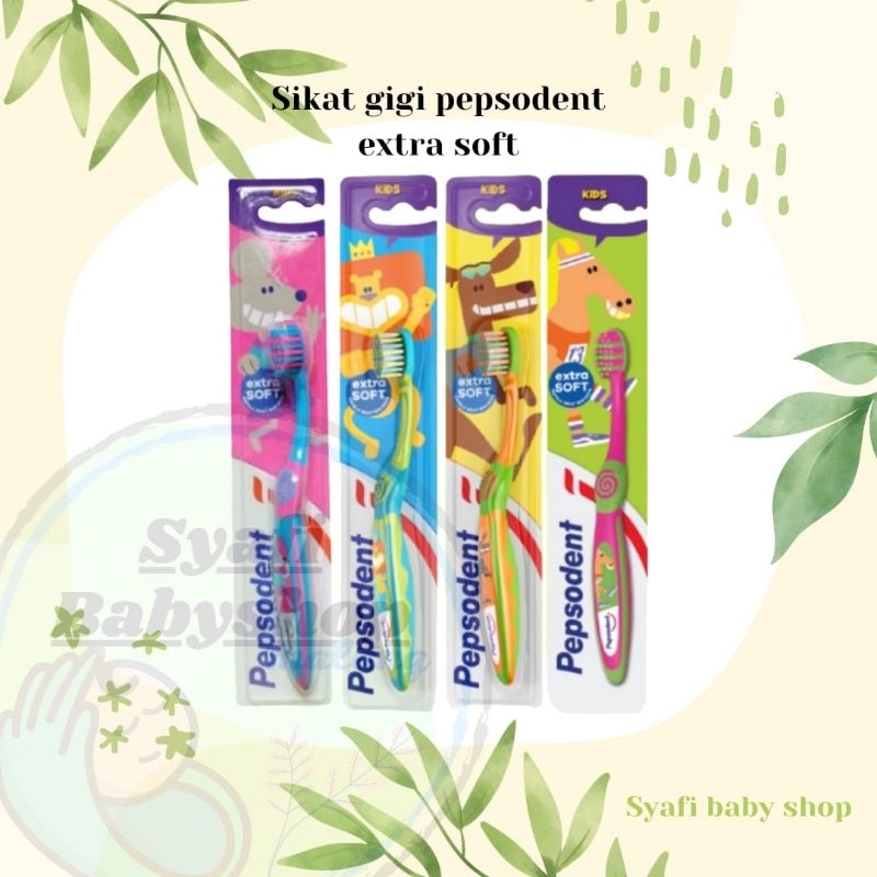 Jual SIKAT GIGI ANAK PEPSODENT KIDS EXTRA SOFT, TOOTH BRUSH PEPSODENT ...