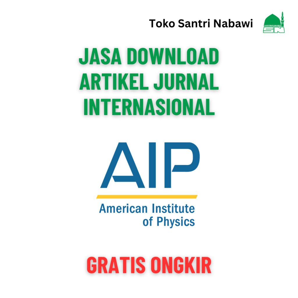 Jual Jasa Download Jurnal AIP Conference Proceedings Artikel Dokumen ...