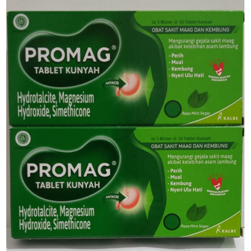 Jual Promag tab isi 4 kotak(1 bal ) obat maag | Shopee Indonesia