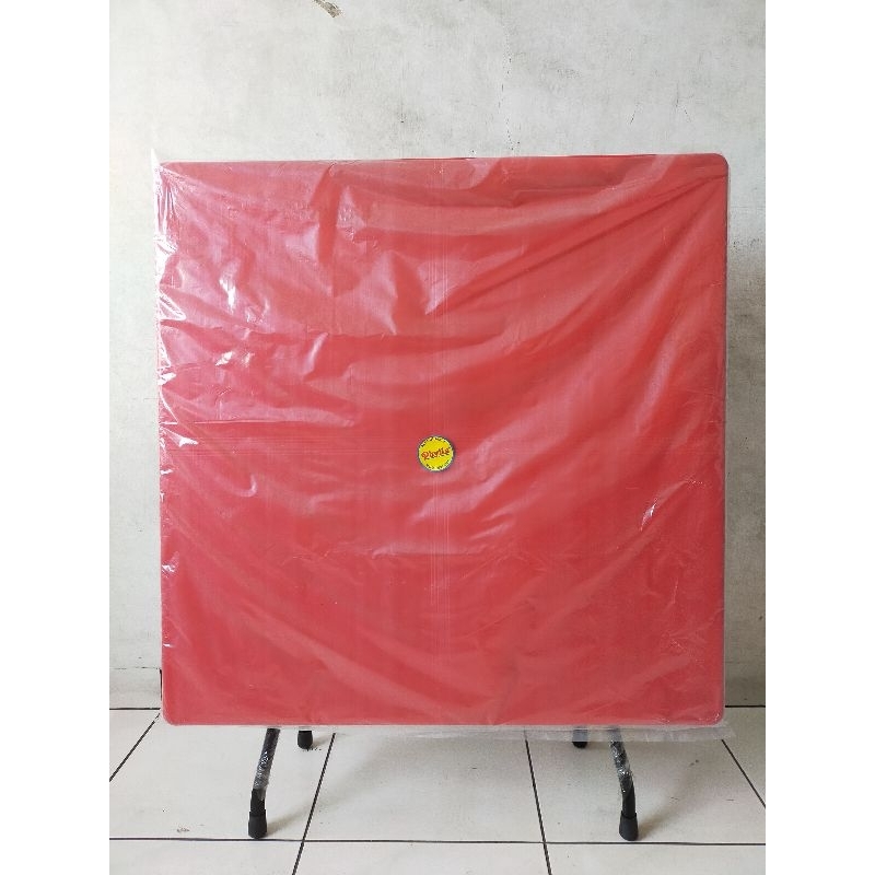 Jual Meja Lipat Phylia 90x90 Merah / Meja Lipat Phylia 883 Merah / Meja ...