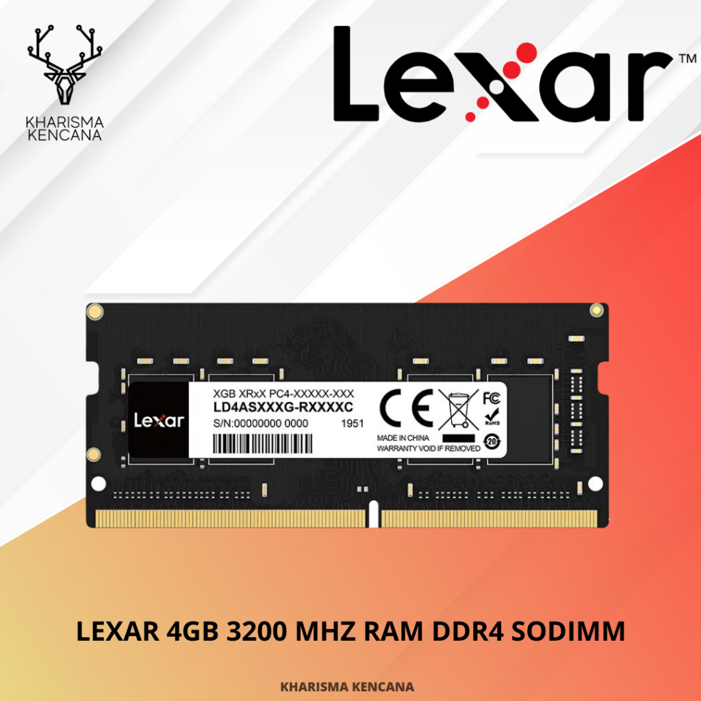 Jual LEXAR 4GB 3200 MHZ RAM DDR4 SODIMM | Shopee Indonesia