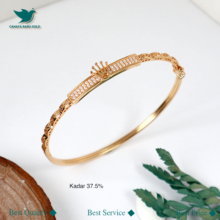 Jual CROWN BANGLE 8K (GBK0MBN) | Shopee Indonesia