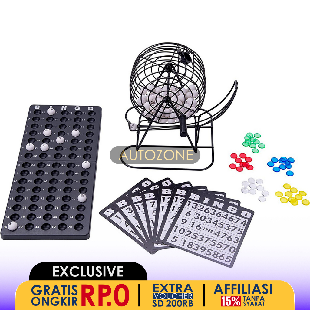 Jual ENS.DE Permainan Bingo Set - ZP001 | Shopee Indonesia