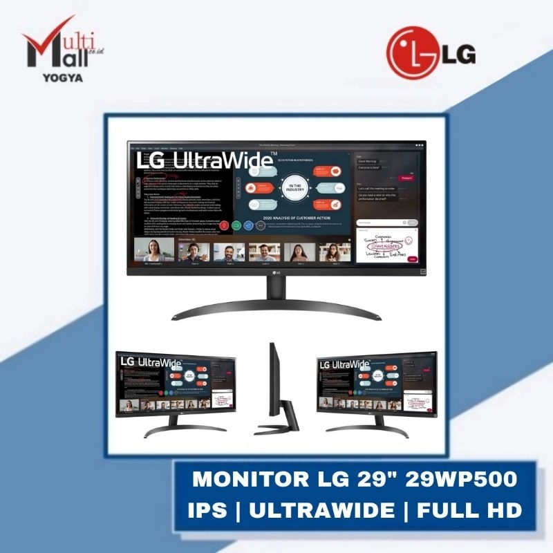 Jual LG 29WP500 MONITOR ULTRAWIDE 29" IPS BEZELLESS FULL HD | Shopee ...