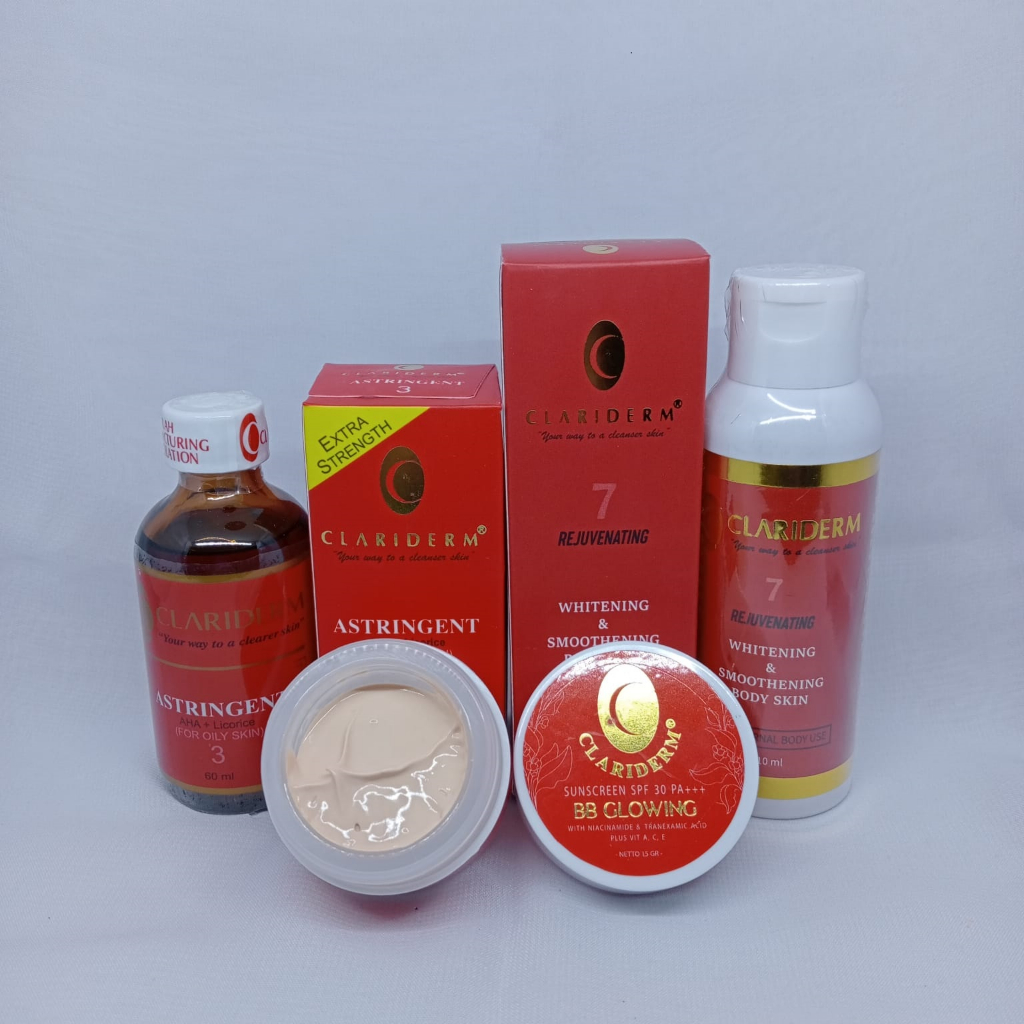 Jual Paket Cantik Clariderm 3in1 ( Sunscreen clariderm - toner ...